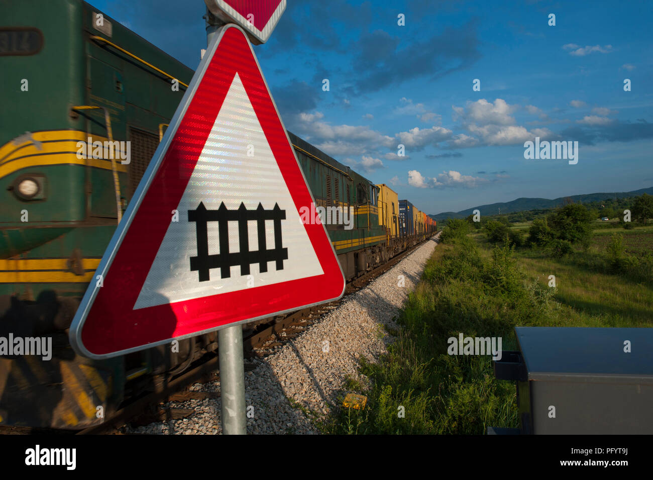 Balkan express train hi-res stock photography and images - Alamy