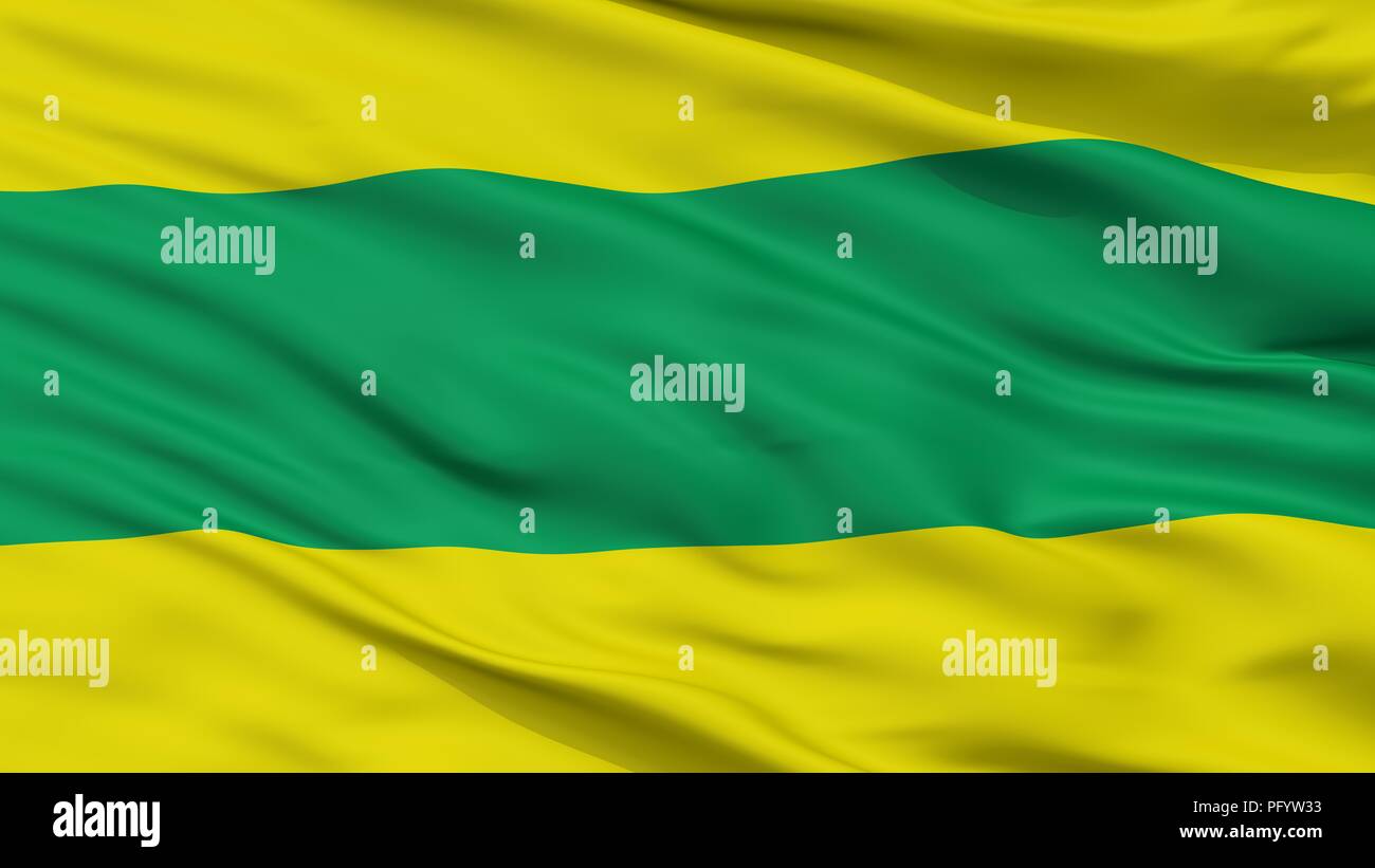 Isabela City Flag, Puerto Rico, Closeup View Stock Photo - Alamy