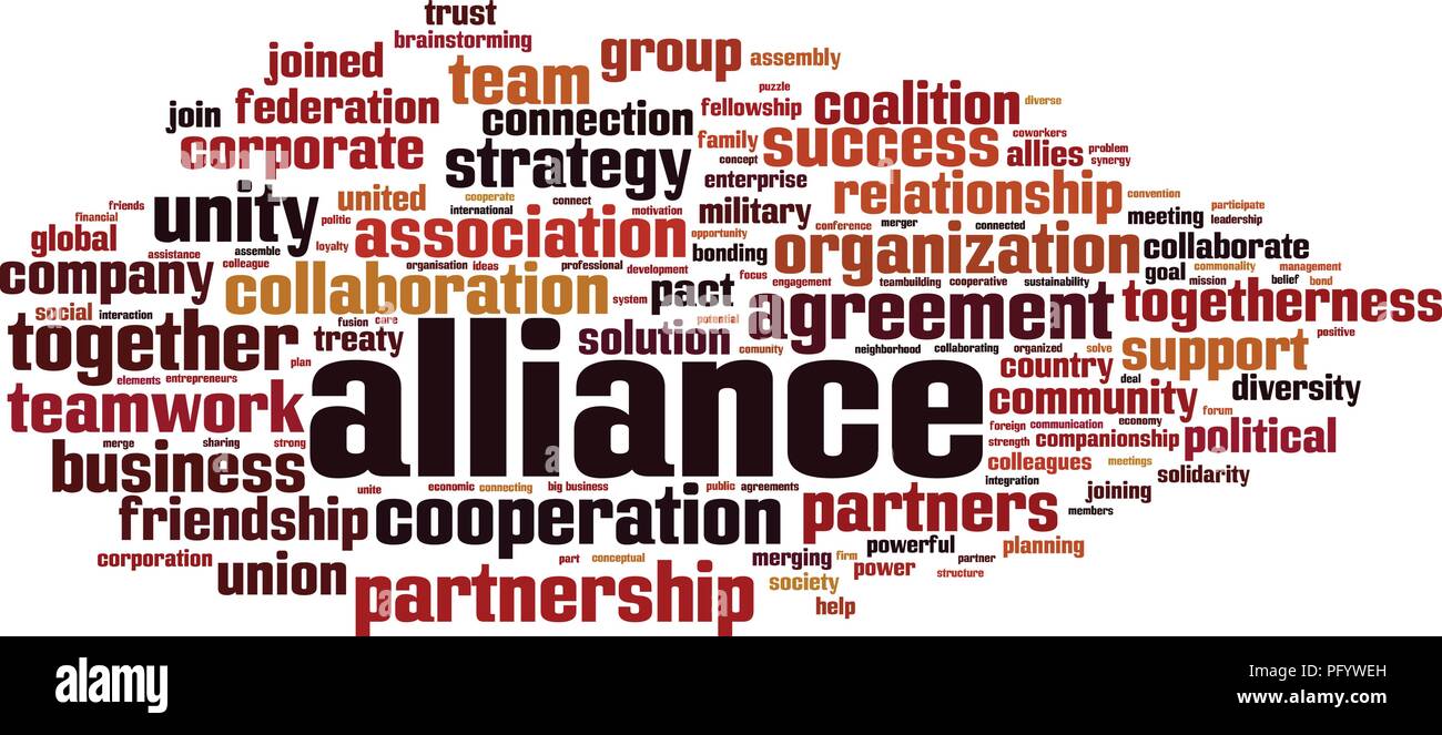 Business alliance vector vectors hi-res stock photography and images ...