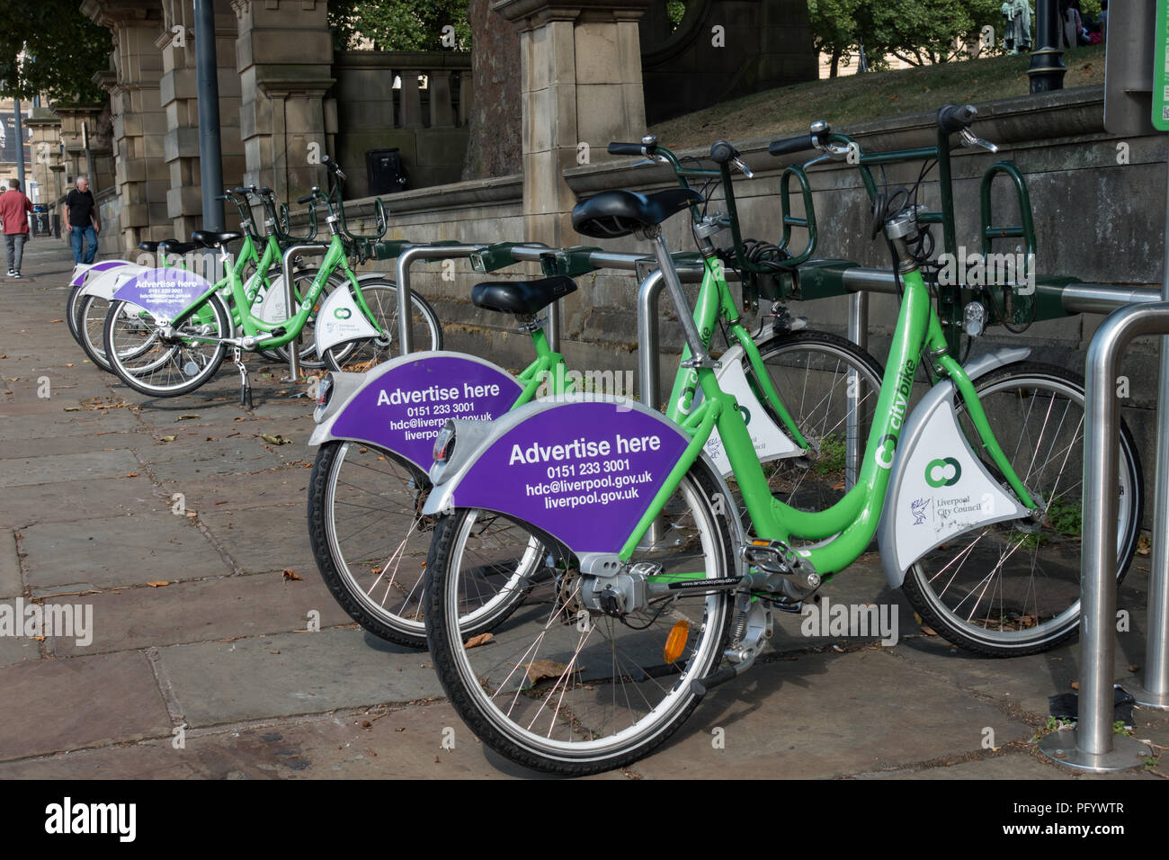 Liverpool citybike bicycles hire hi-res stock photography and images ...
