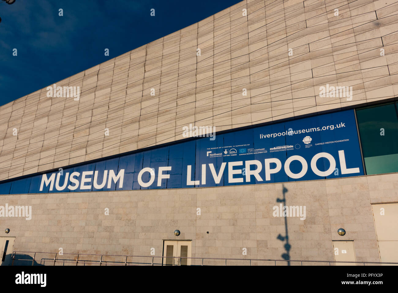 Outside of the Museum of Liverpool. UK Stock Photo - Alamy