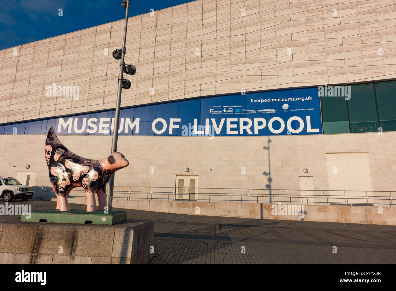 Outside of the Museum of Liverpool. UK Stock Photo - Alamy