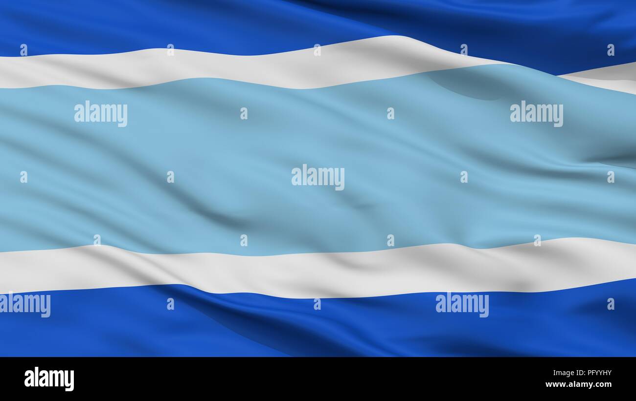 Marbella City Flag, Spain, Closeup View Stock Photo - Alamy