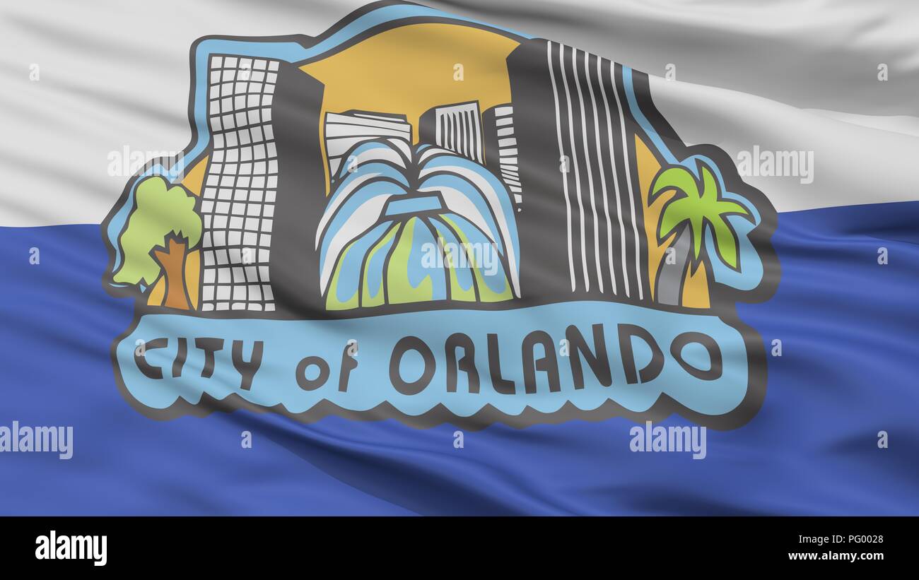 Florida flag waving blowing wind hi-res stock photography and images ...