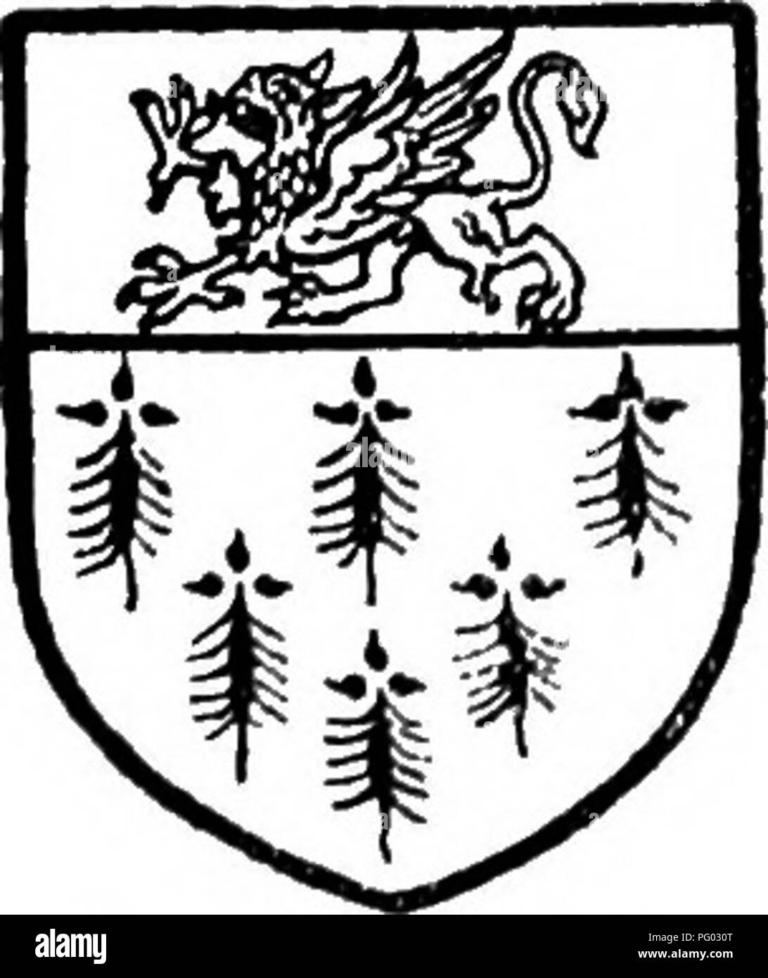 This historical text details the development and ownership of lands in ...