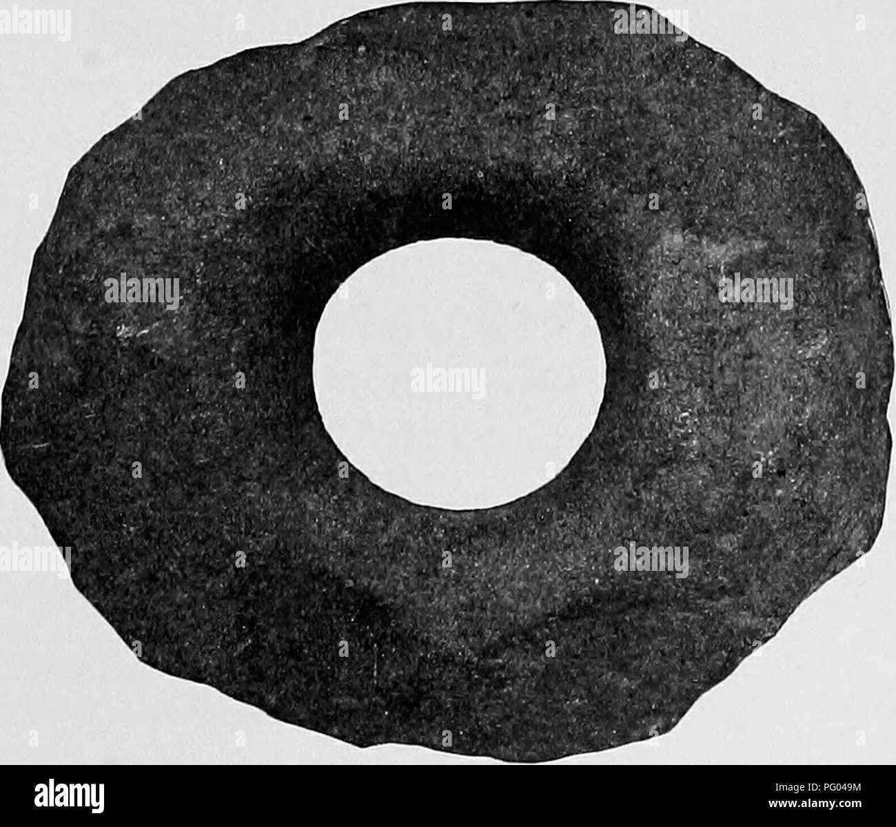 This historical work includes illustrations of stone tools found in ...