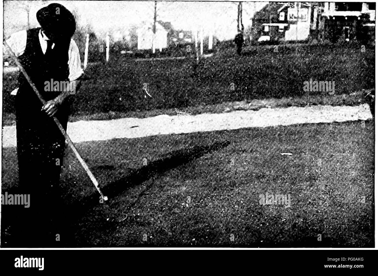 This excerpt from 'Lawns, and How to Make Them' outlines the proper ...