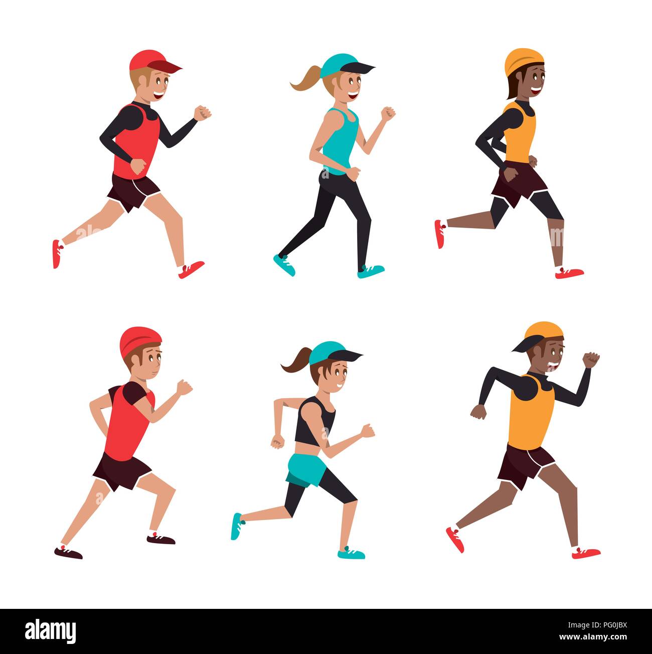 Mens run Stock Vector Images - Alamy