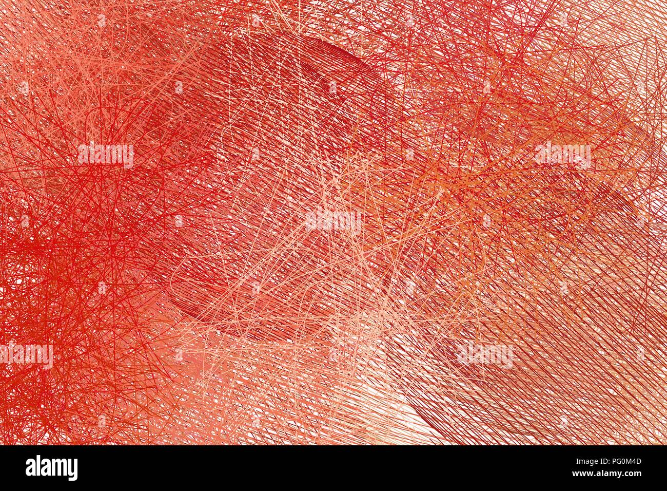 Abstract Geometric Background With Shape Of Messy Random Line Circles Pattern Vector