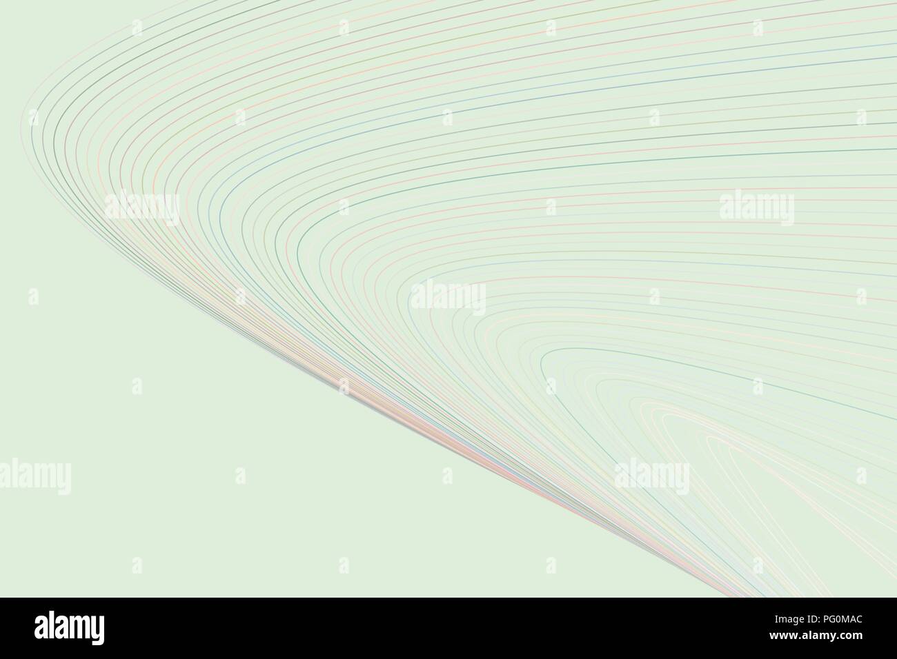 Abstract Colored Geometric Line And Curve Pattern Good For Web Page