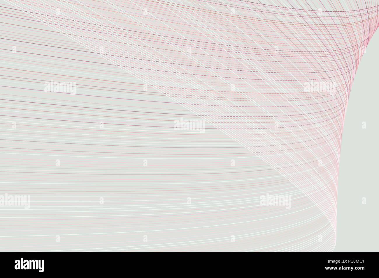 Geometric Conceptual Background Line And Curve Pattern For Design Vector