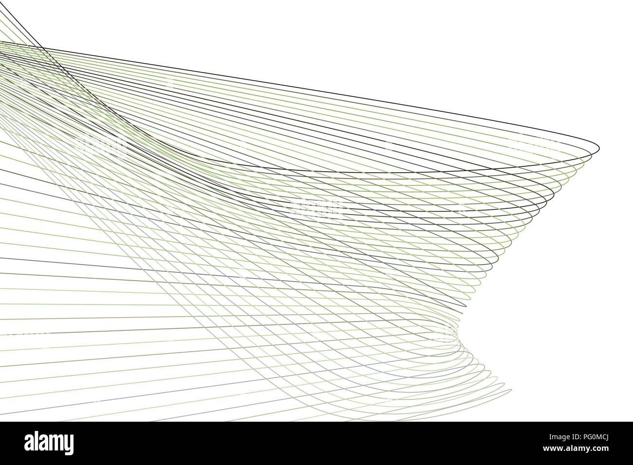 Artistic Line And Curve Background Pattern Abstract Vector Illustration Graphic Stock Vector