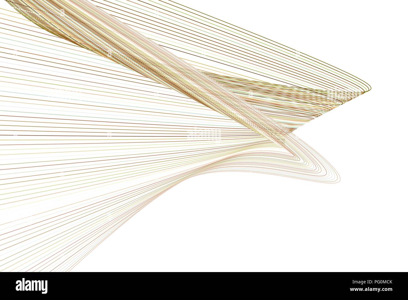 Abstract Colored Geometric Line And Curve Pattern Good For Web Page
