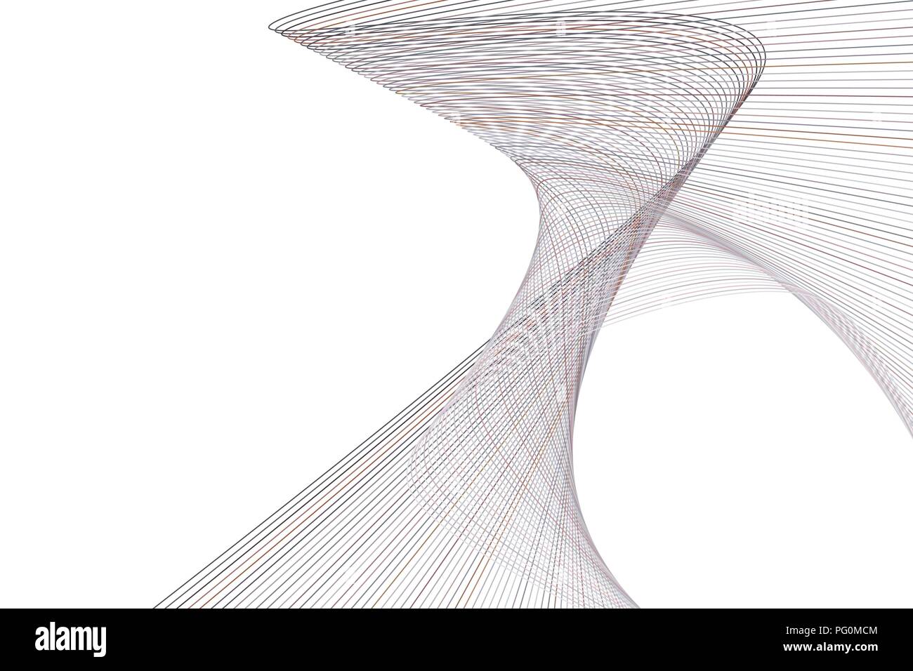 Shape Of Line And Curve Abstract Geometric Background Pattern Vector