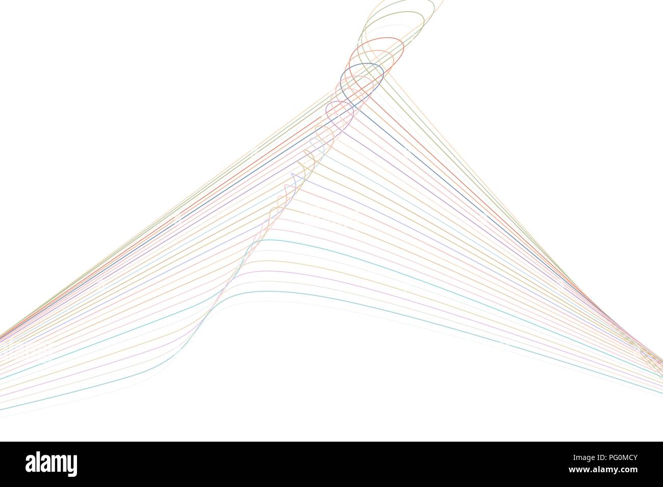 Abstract Conceptual Geometric Line And Curve Pattern Good For Web Page