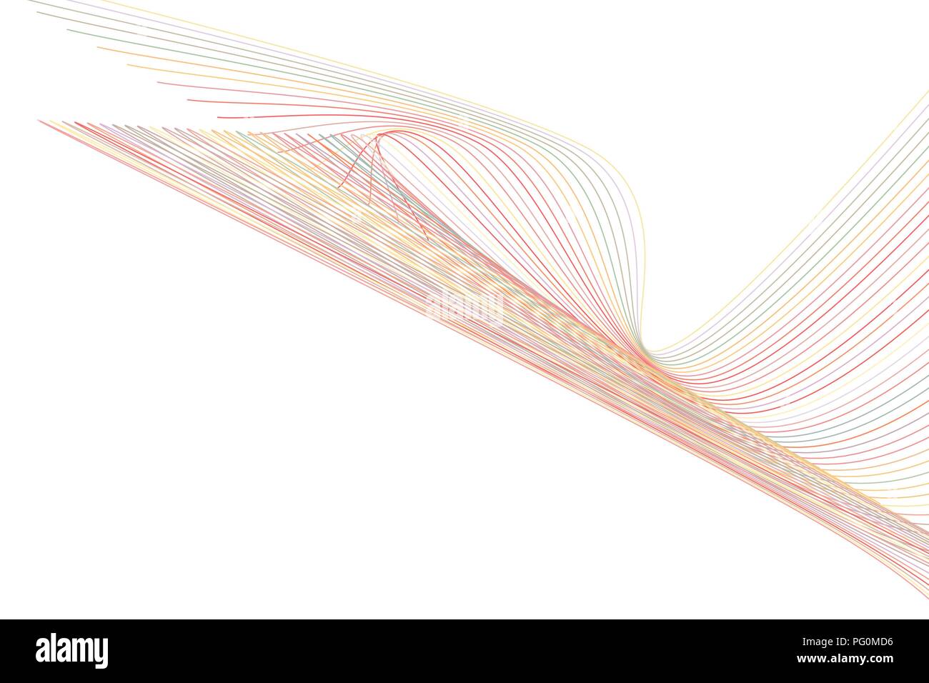 Shape Of Line And Curve Abstract Geometric Background Pattern Vector