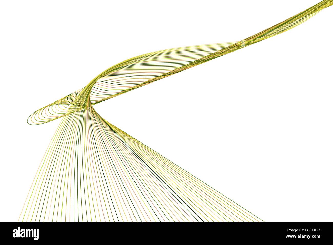 Abstract Line And Curve Geometric Pattern Colorful And Artistic For