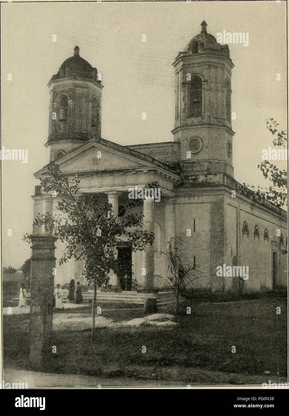 This illustration showcases a Spanish church in the City of Pinar del ...