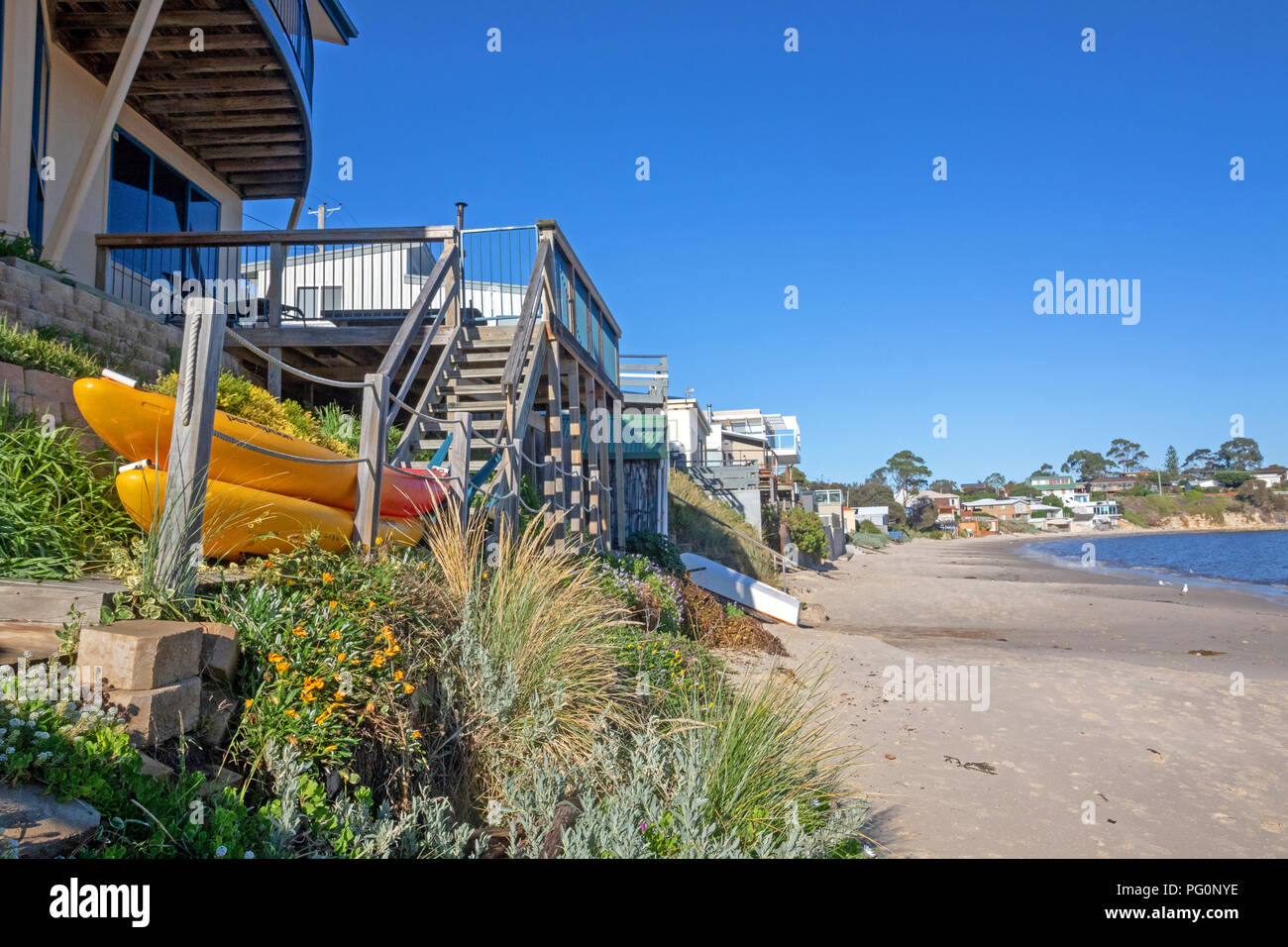 Opossum bay beach hi-res stock photography and images - Alamy