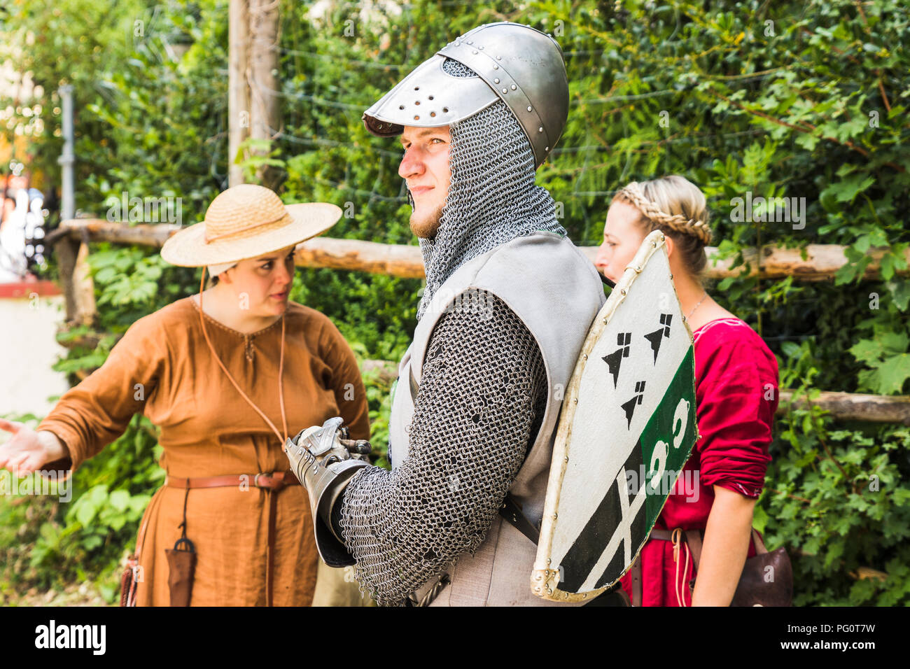 Medieval tournament with knights, performances, shows, food and drink ...