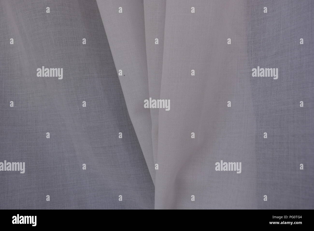 White cotton fabric with waves, color and style Stock Photo - Alamy