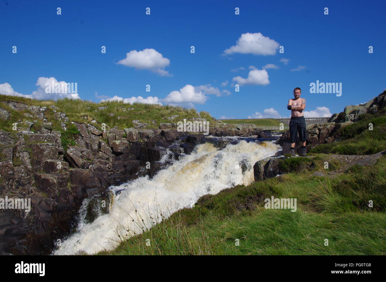 Cauldron Snout waterfall @ River Tees. John o' groats (Duncansby head ...