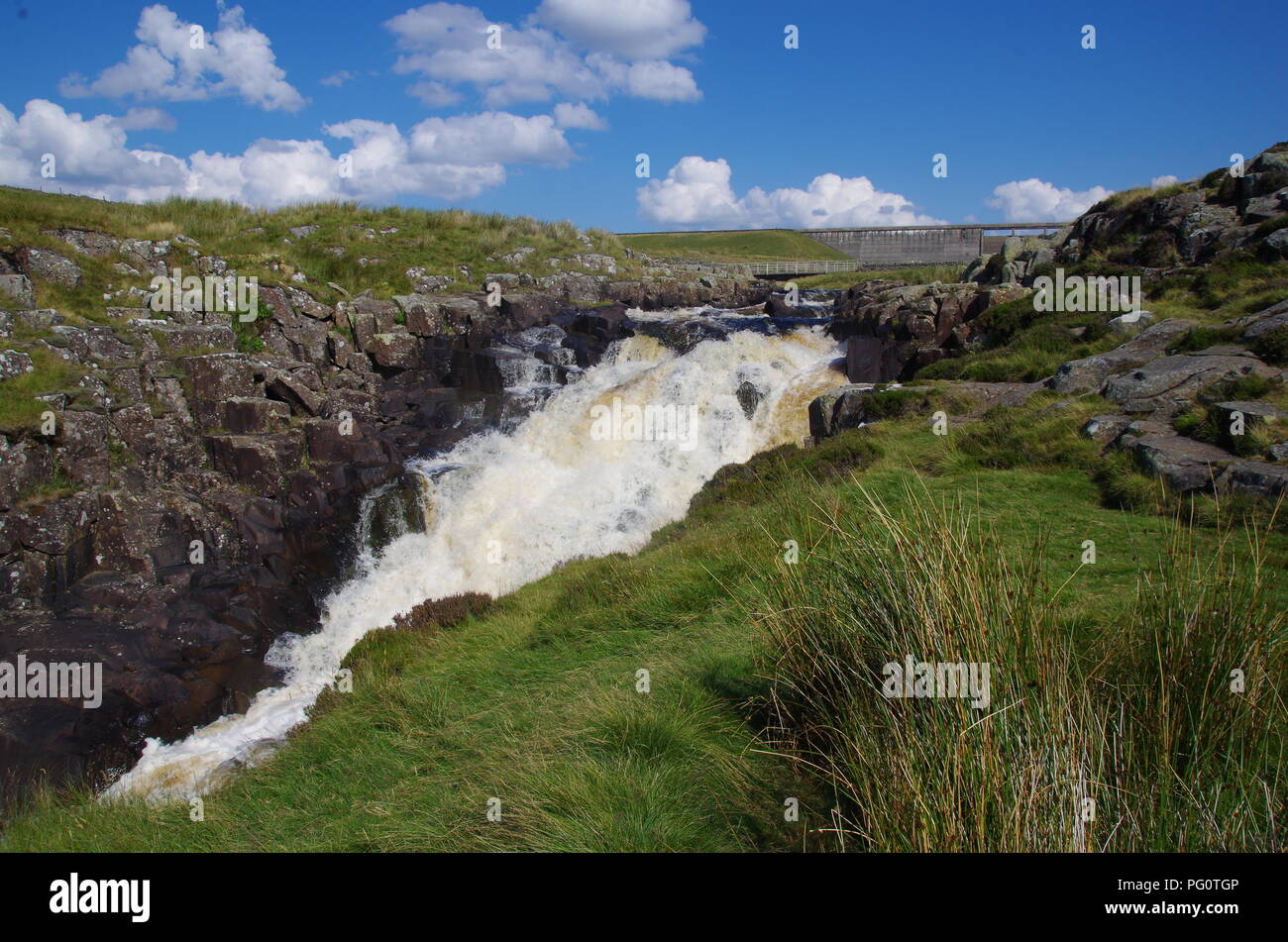Cauldron Snout waterfall @ River Tees. John o' groats (Duncansby head ...