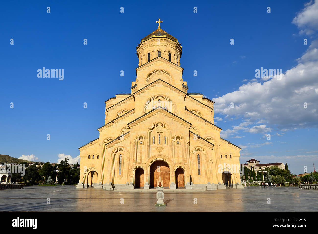 Holy Trinity Cathedral is the main cathedral of the Georgian Orthodox ...