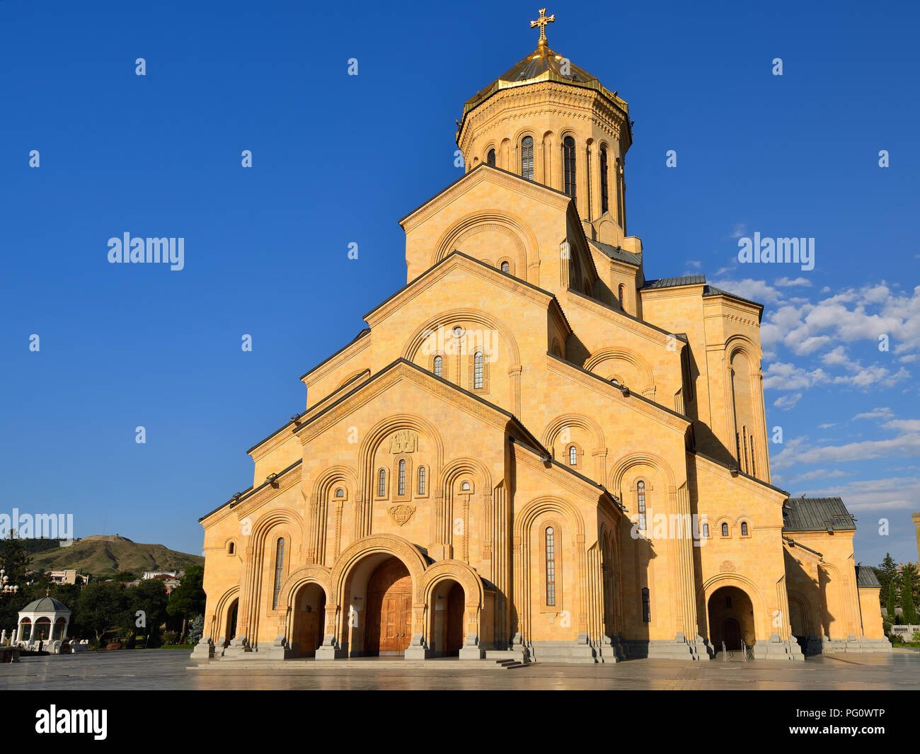 Holy Trinity Cathedral is the main cathedral of the Georgian Orthodox ...