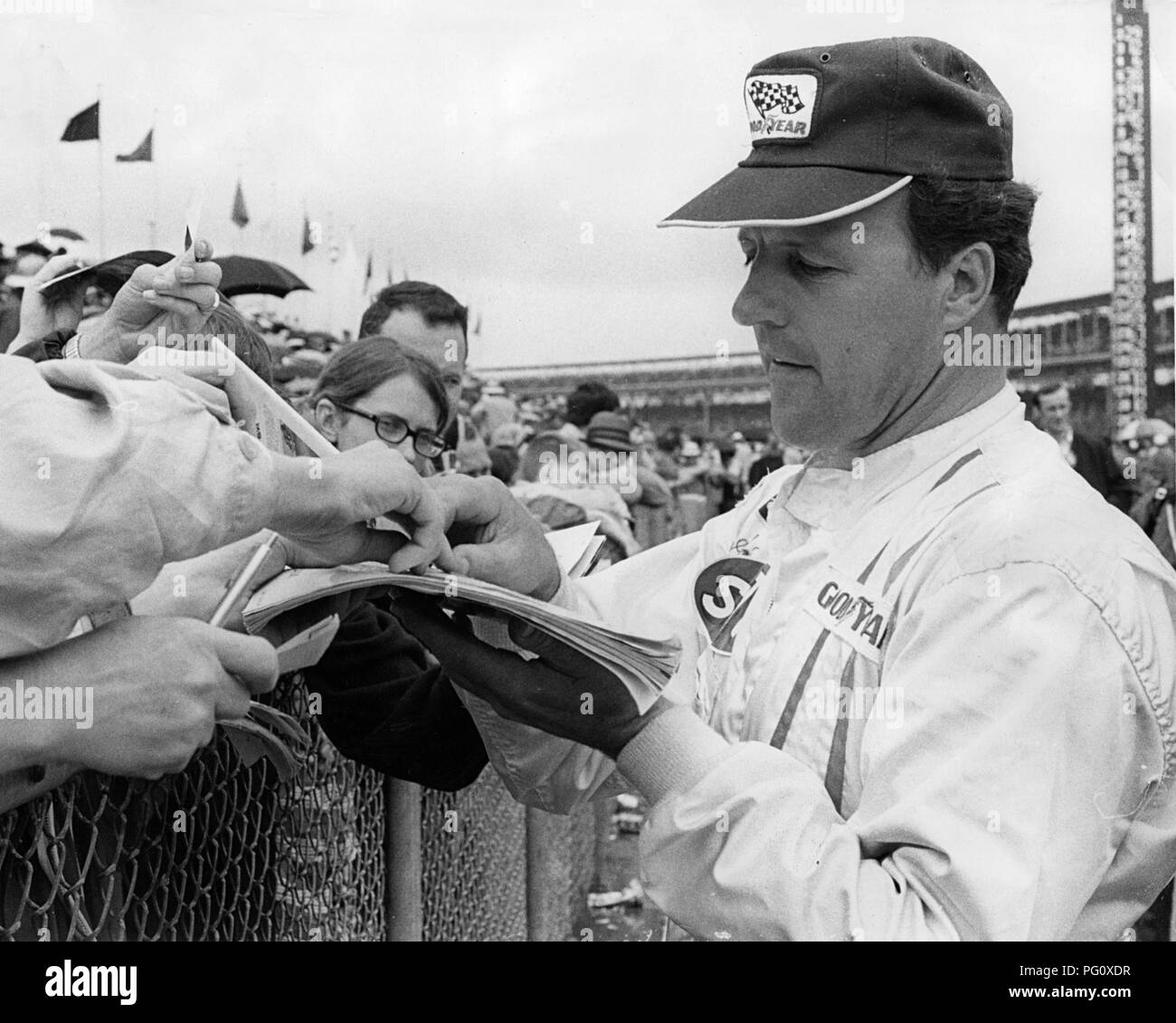 Fans of racing Black and White Stock Photos & Images - Alamy