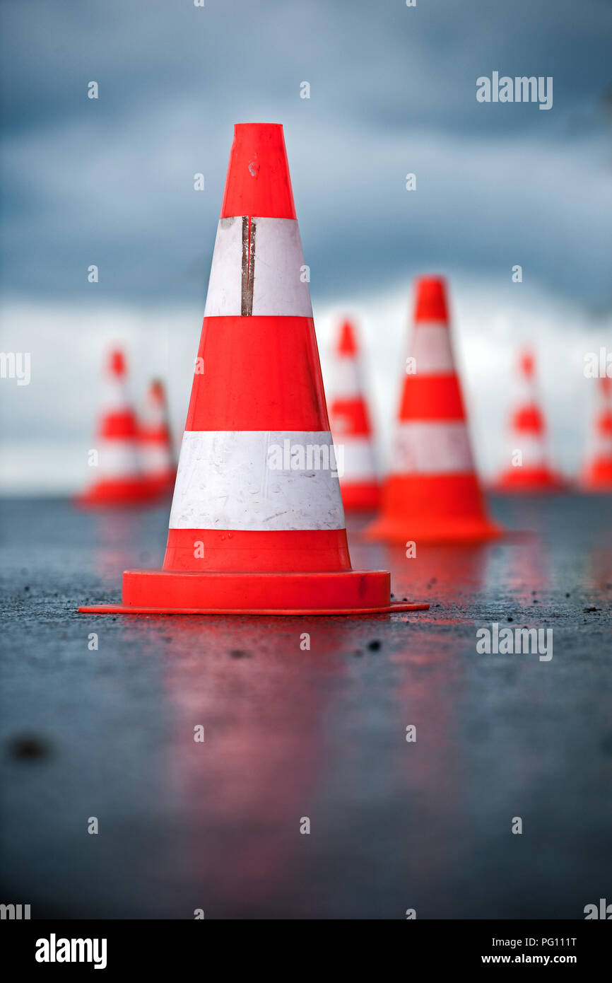 Guide cone hi-res stock photography and images - Alamy