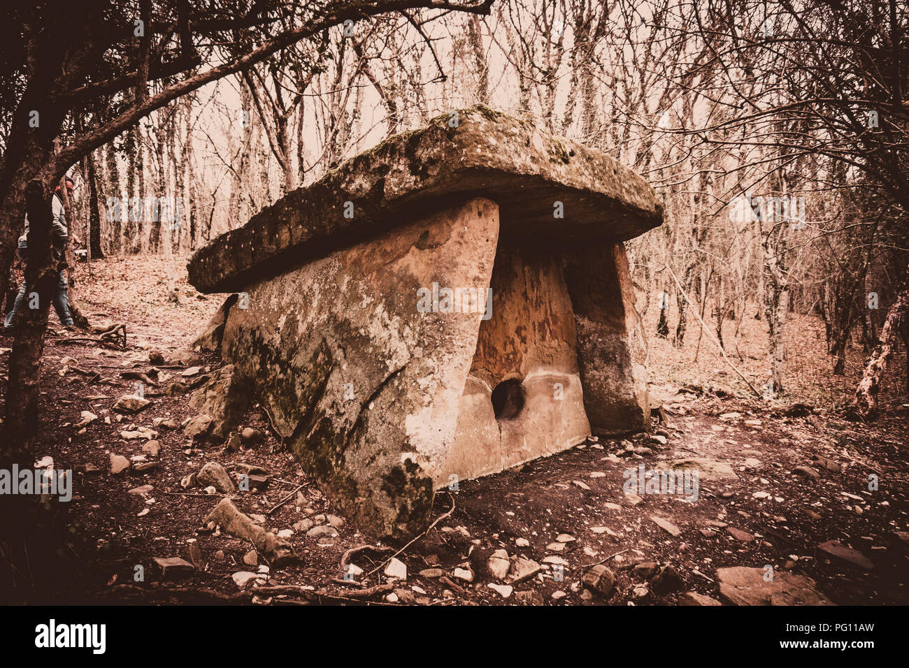 Prehistoric portal dolmen hi-res stock photography and images - Alamy