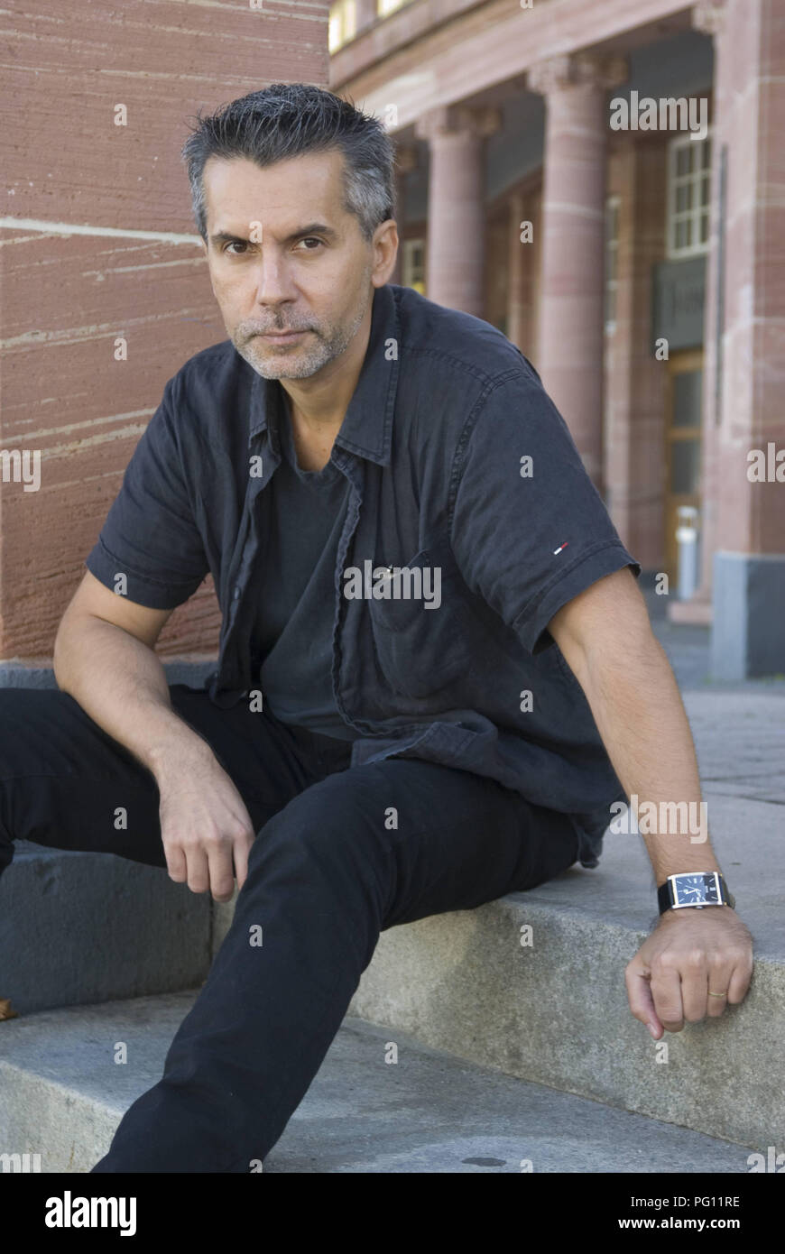 Frankfurt am Main, DEU, 08.10.2010: Portrait Marcelo Figueras, author ...