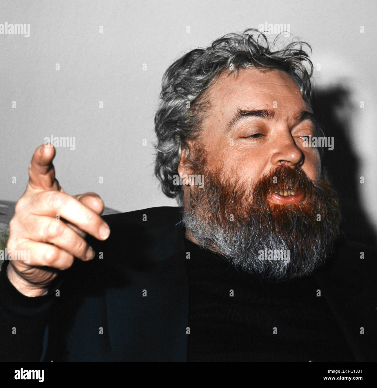 Helmut Qualtinger austrian actor and writer and comedian Stock Photo ...