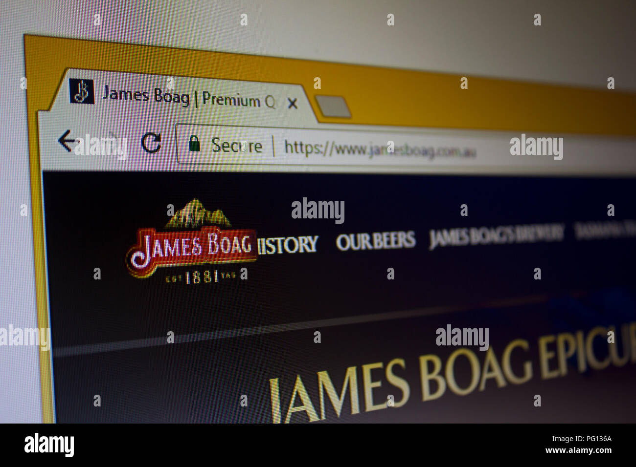 James boag hi-res stock photography and images - Alamy