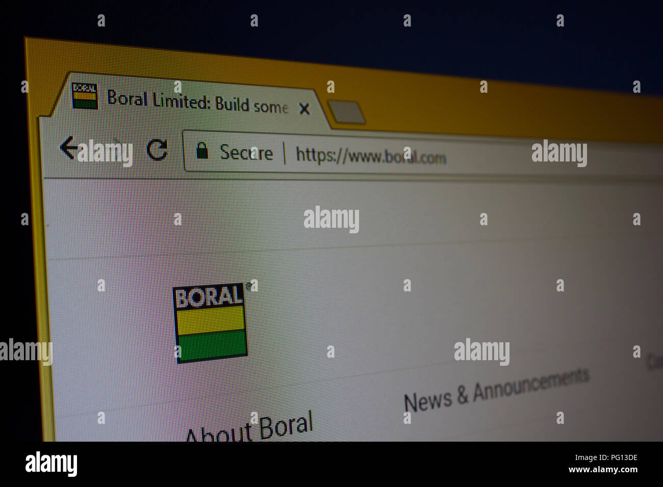 Construction materials manufacturing hi-res stock photography and ...