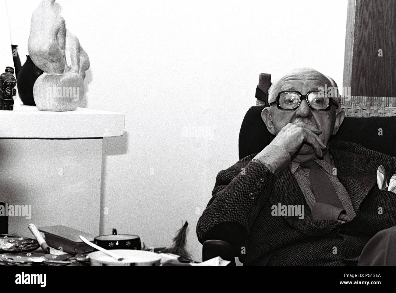 Halldor Laxness, writer, Iceland, Nobel prize winner 1955 Stock Photo ...