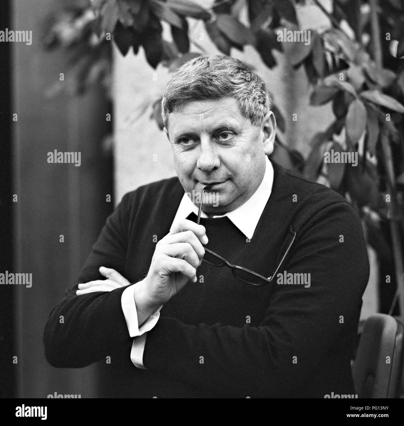 Hugo Loetscher, Swiss writer Stock Photo - Alamy