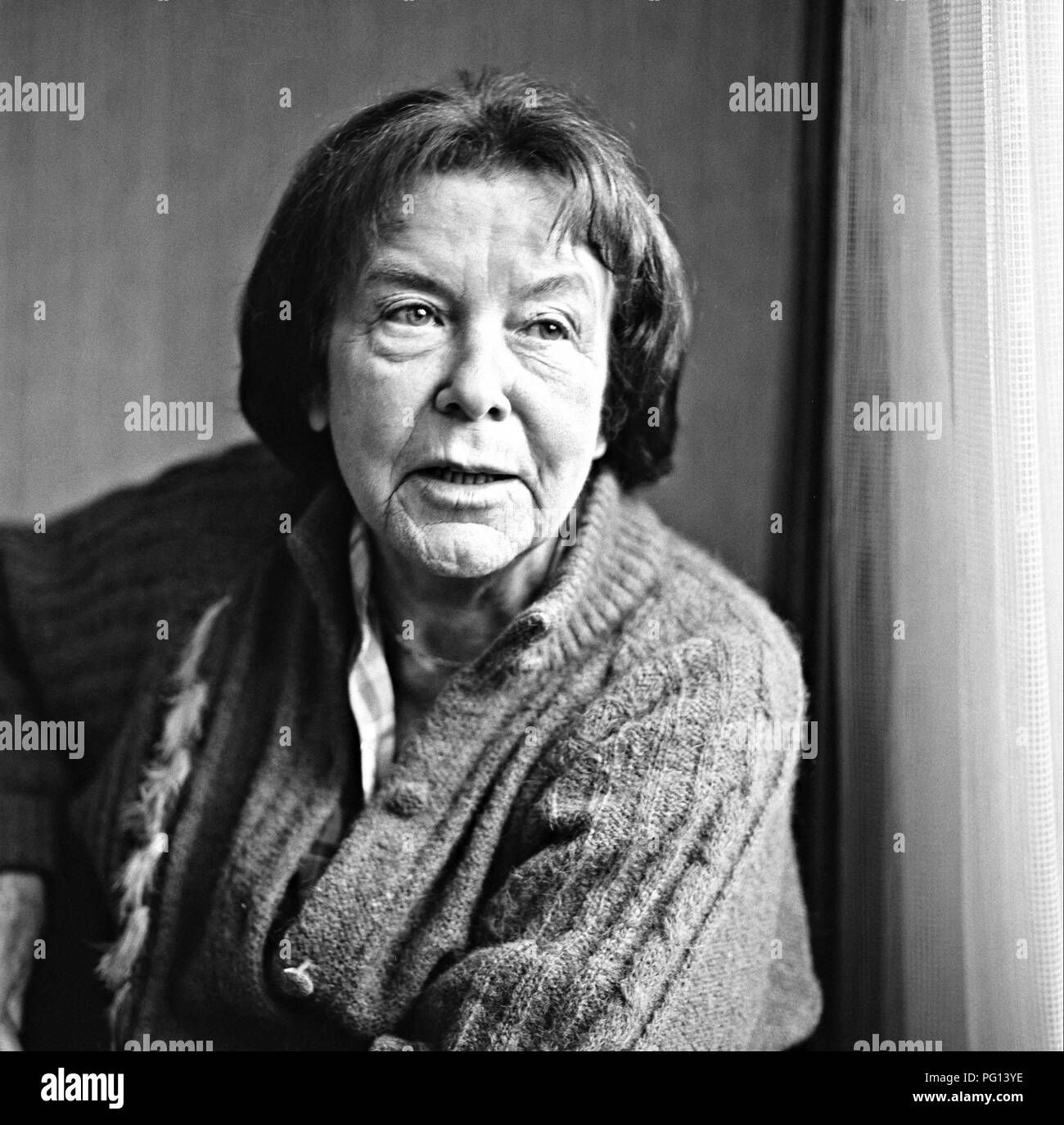 Luise Rinser, writer Stock Photo - Alamy
