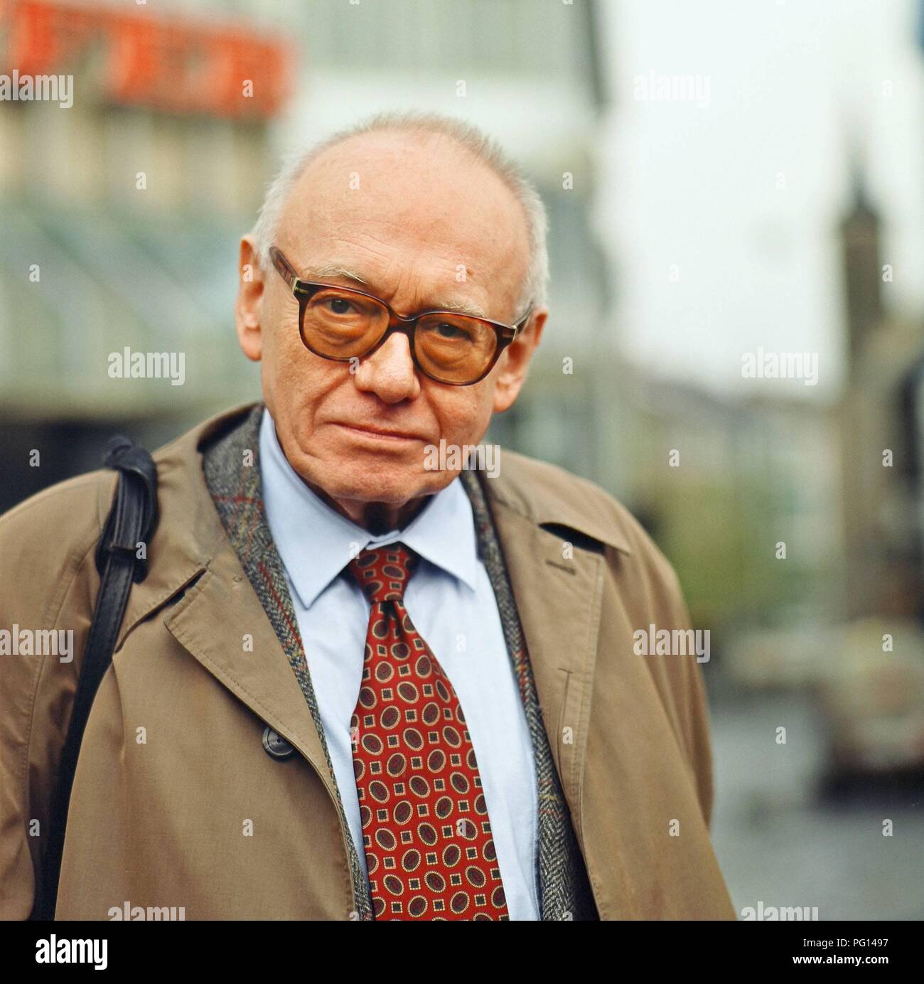 Ernst Jandl, Austrian writer Stock Photo - Alamy