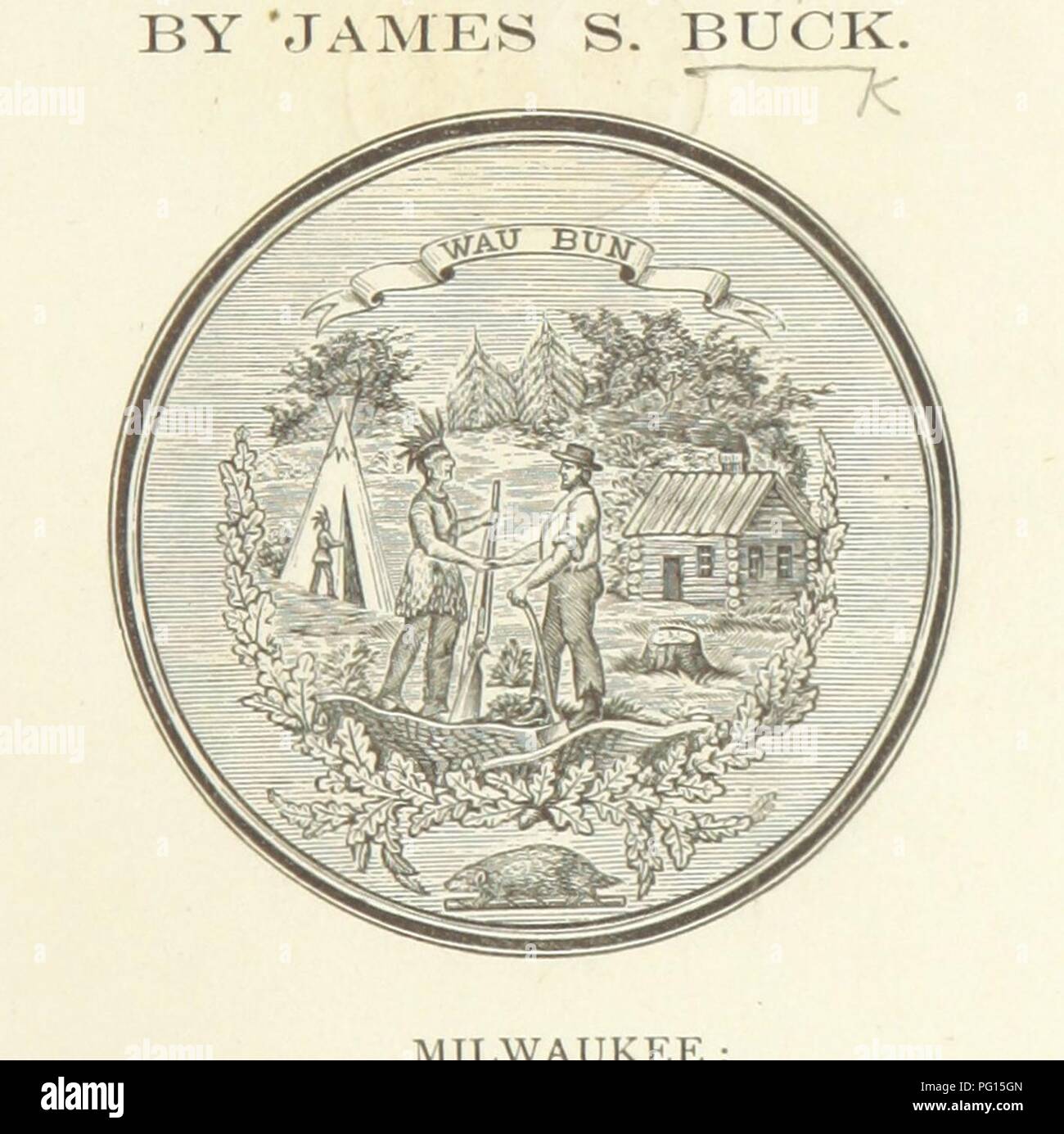 Image from page 9 of 'Pioneer History of Milwaukee, etc. (vol. 3, 4 ...
