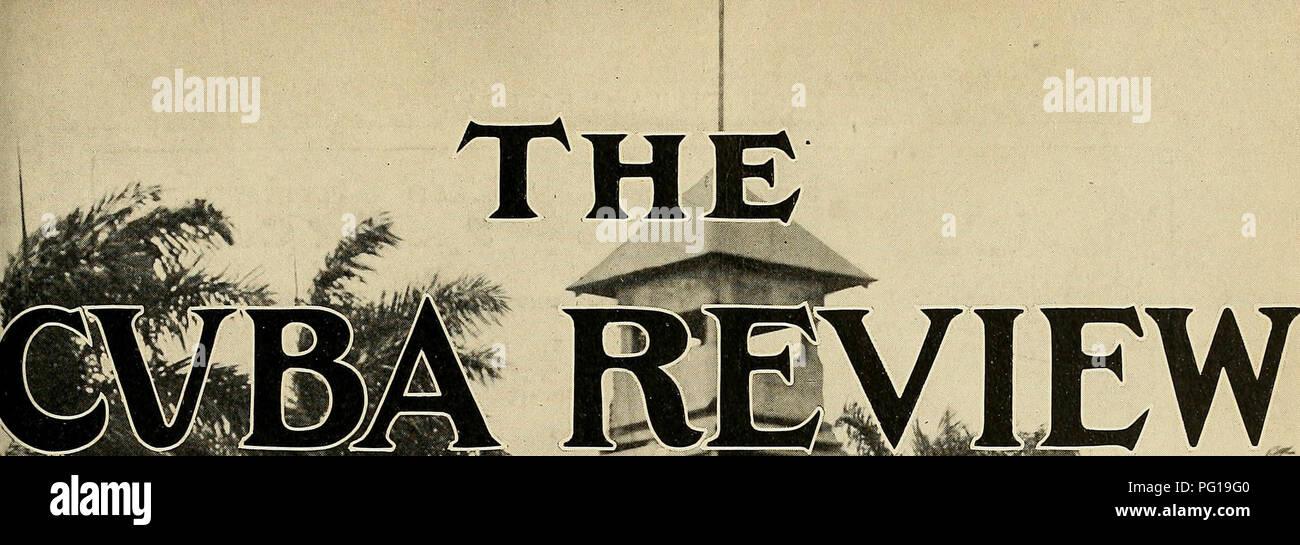 This 1908 issue of *The Cuba Review*, published by the Munson Steamship ...