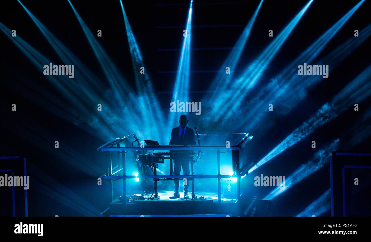 Erasure in concert, London Stock Photo - Alamy