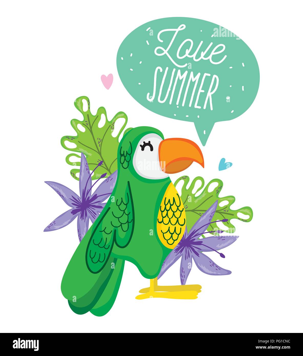 Vintage summer cartoons Cut Out Stock Images & Pictures - Alamy