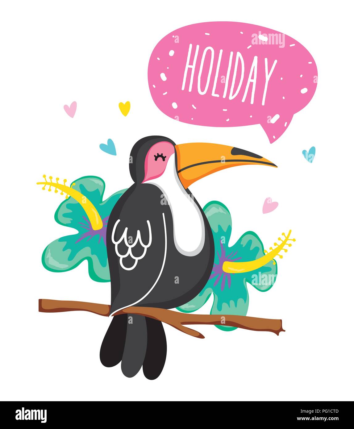 Vintage summer cartoons Cut Out Stock Images & Pictures - Alamy