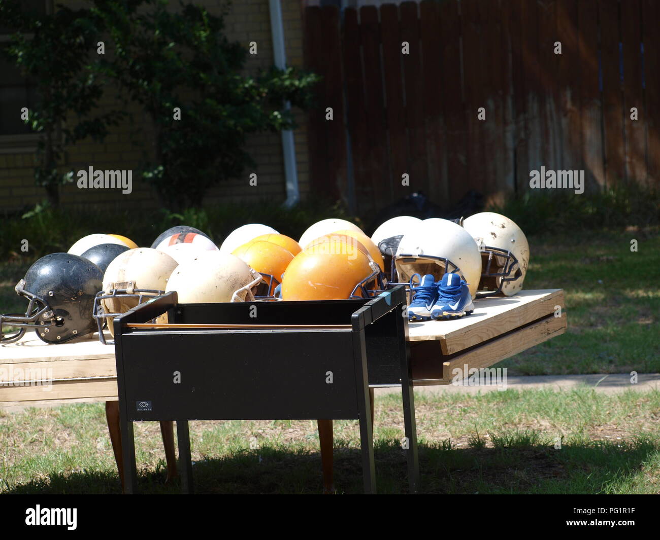 Interesting Finds On The Third Leg Of The Wagon Wheel Route Stock Photo ...