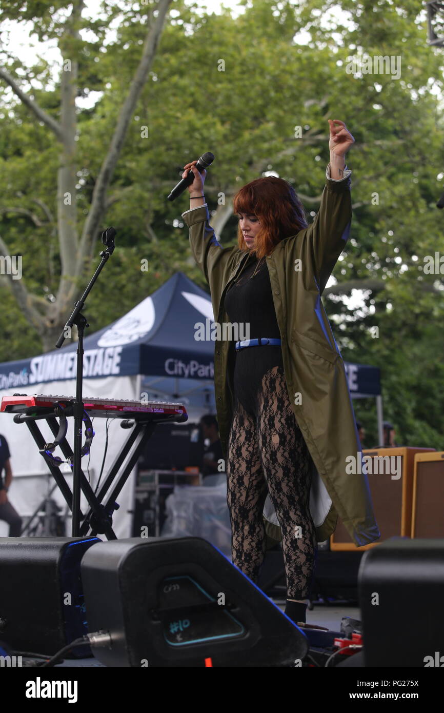 OZY Fest at Central Park Featuring: Hannah Hooper Where: New York, New ...