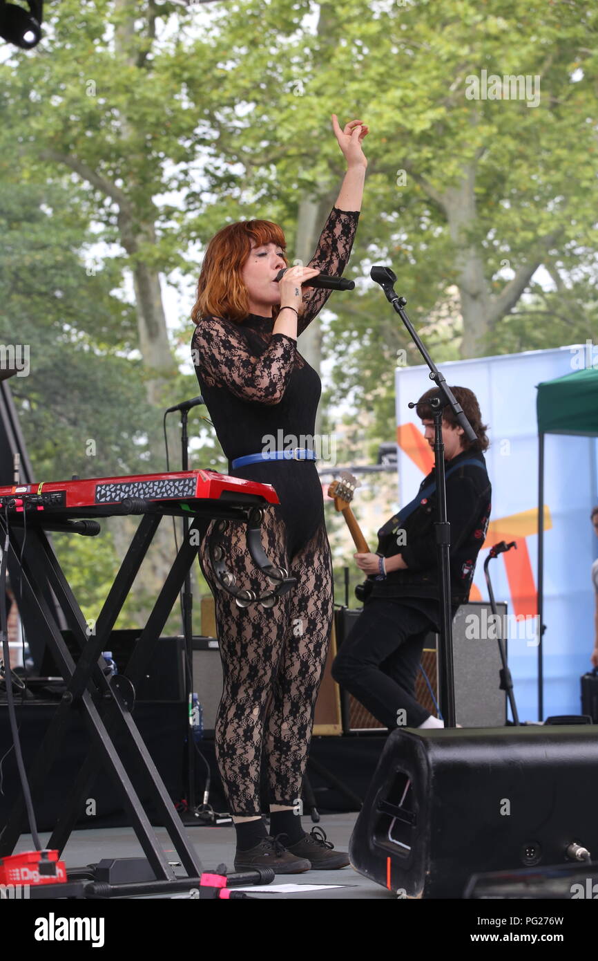 OZY Fest at Central Park Featuring: Hannah Hooper Where: New York, New ...