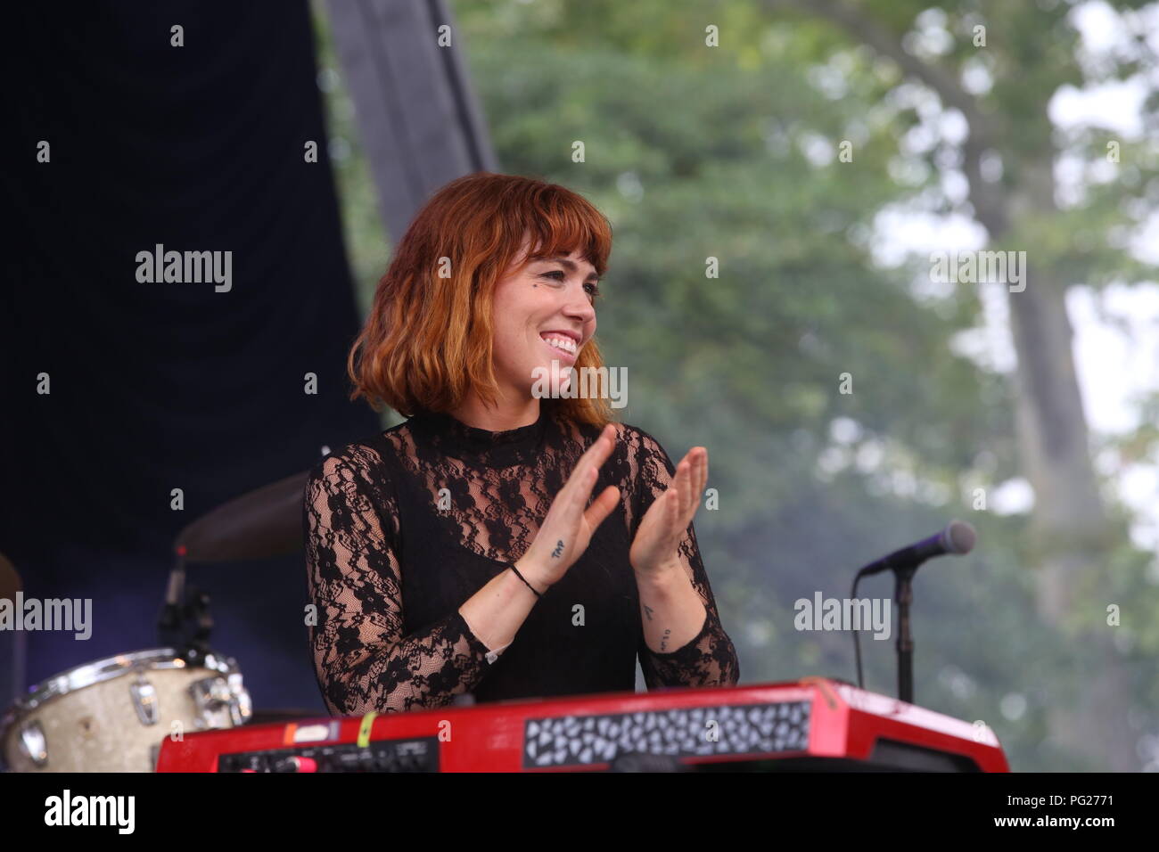 OZY Fest at Central Park Featuring: Hannah Hooper Where: New York, New ...