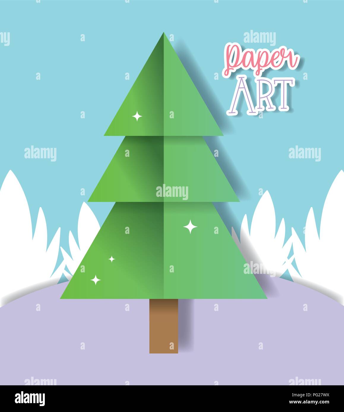 Paper art cartoons Stock Vector Image & Art - Alamy